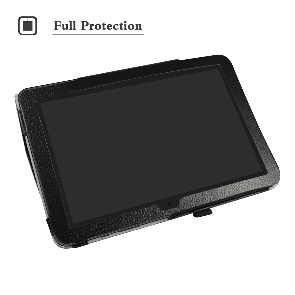 Durable black folio for tablets