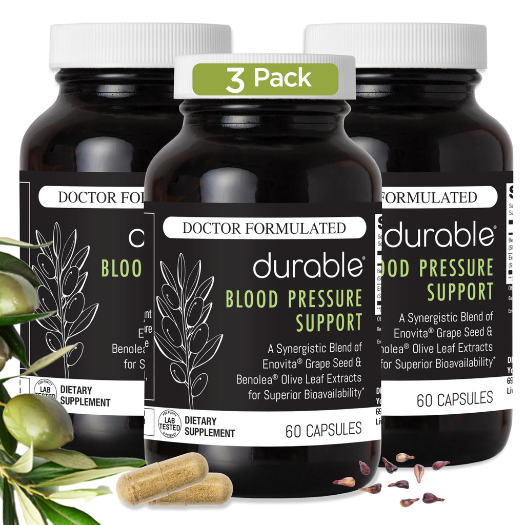 Durable Blood Pressure supplements for heart health