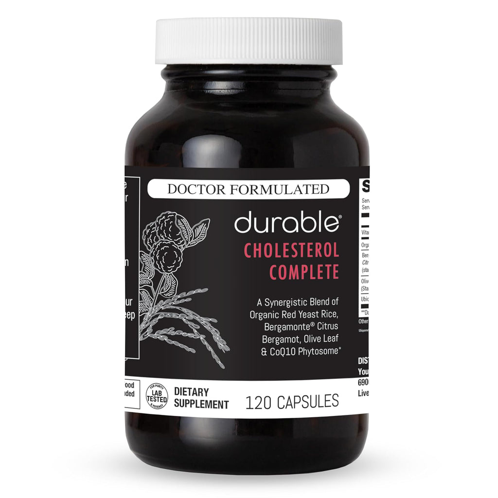Durable cholesterol support capsules