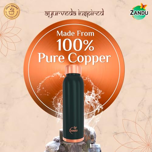 Durable copper bottle for daily use