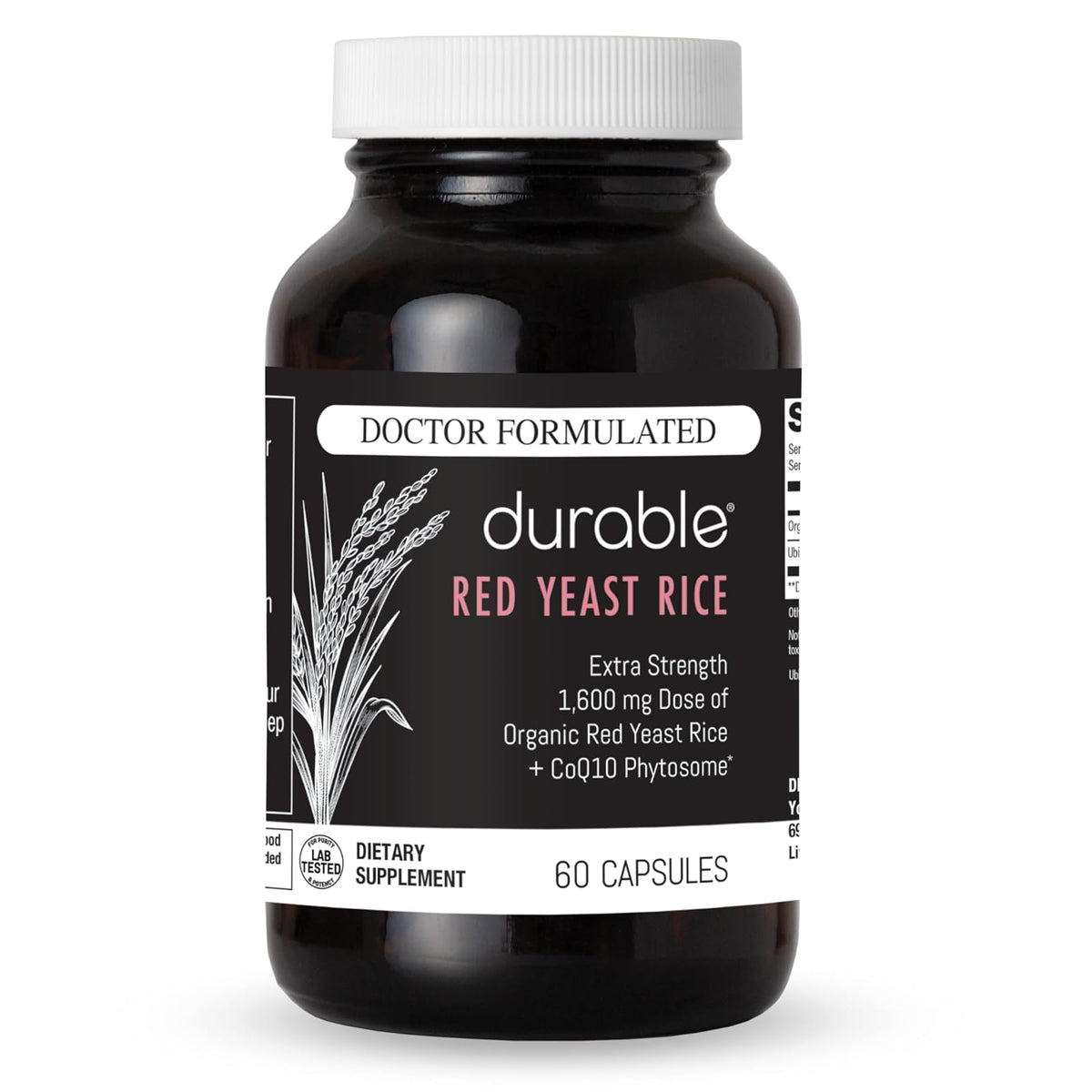 Durable Red Yeast Rice capsules