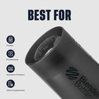 Durable shaker bottle for protein shakes