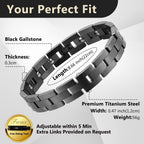 durable stainless steel bracelet for men