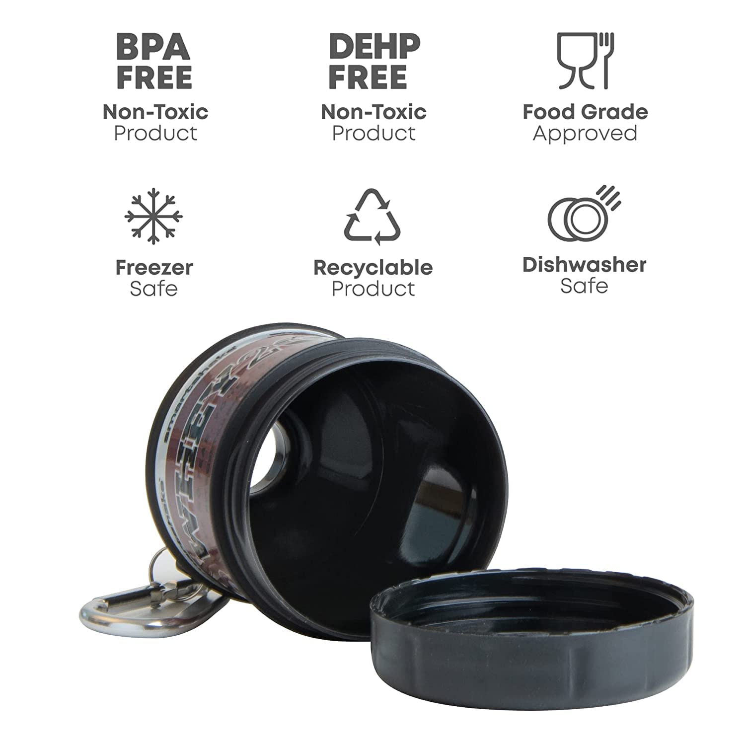 durable whey protein shaker bottle