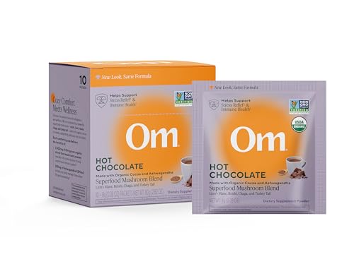 Dutch cocoa mushroom drink for focus
