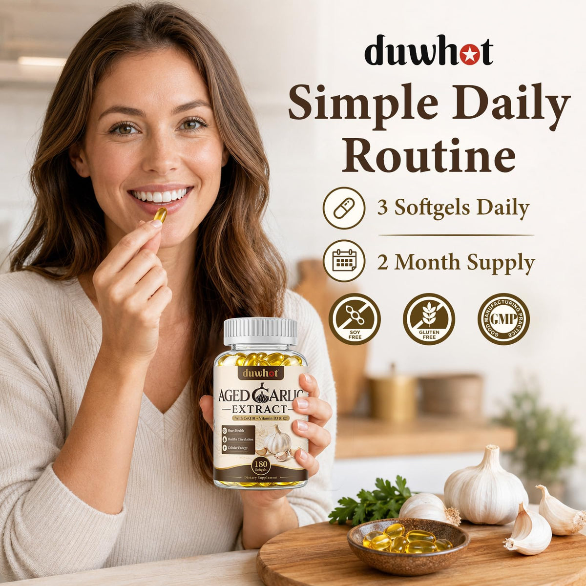 duwhot garlic extract for cholesterol