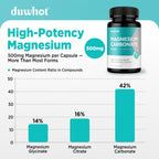 duwhot magnesium capsules for relaxation