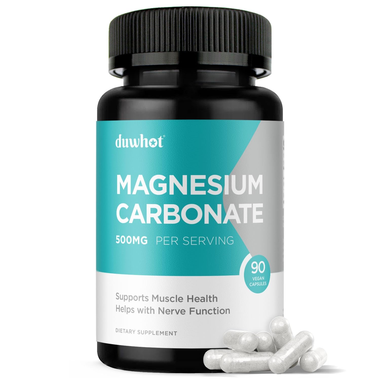 duwhot magnesium carbonate supplement capsules