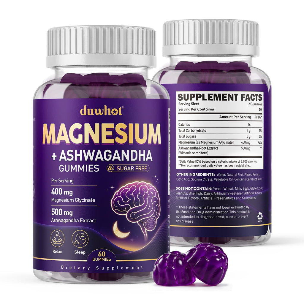 duwhot magnesium gummies easy to chew