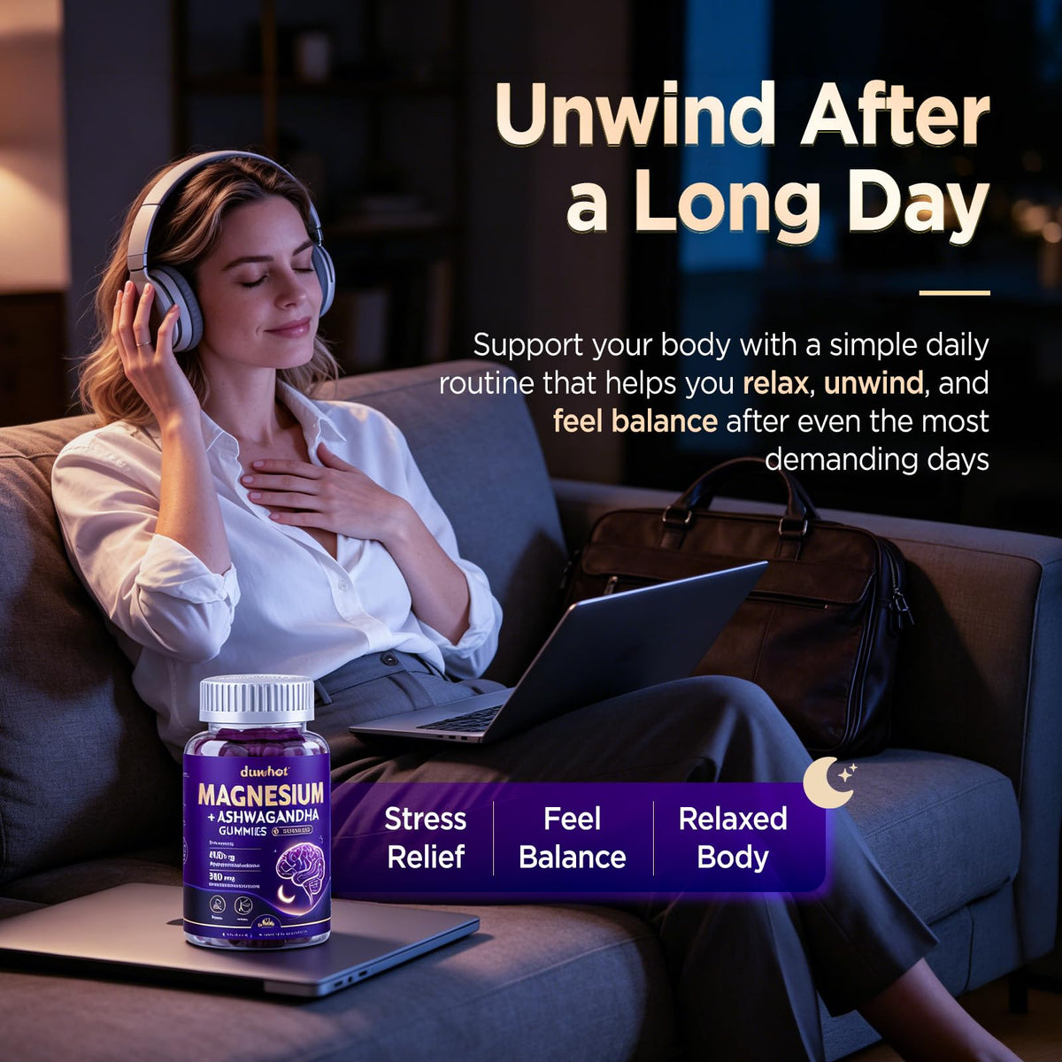 duwhot magnesium gummies promote relaxation