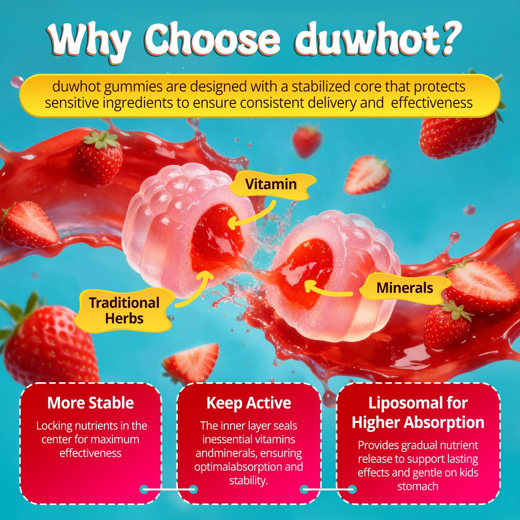 duwhot multivitamins with saffron benefits
