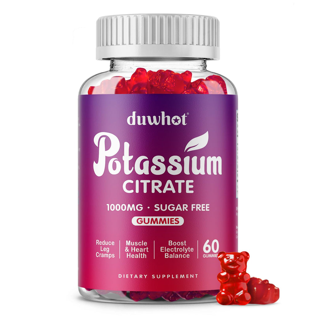 duwhot potassium citrate gummies for energy