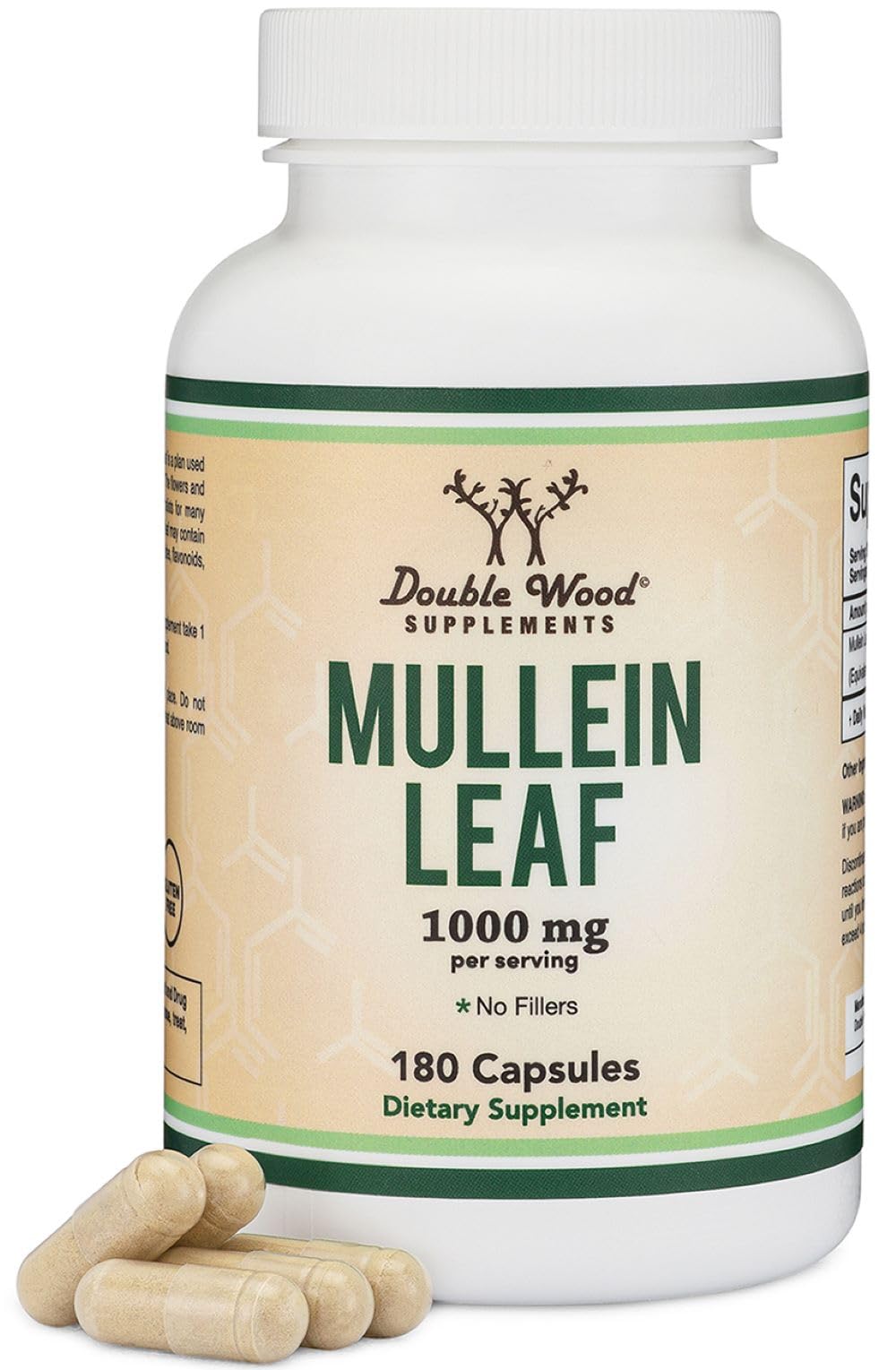 DWS Mullein Leaf herbal capsules