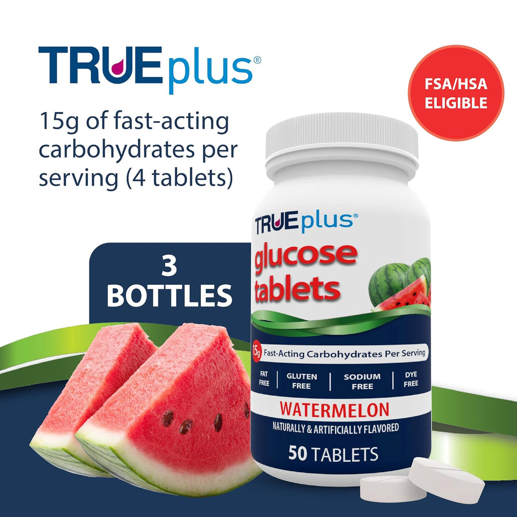 dye-free glucose tablets for energy