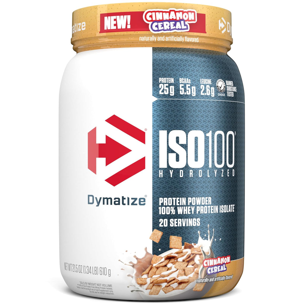 Dymatize whey protein cinnamon flavour