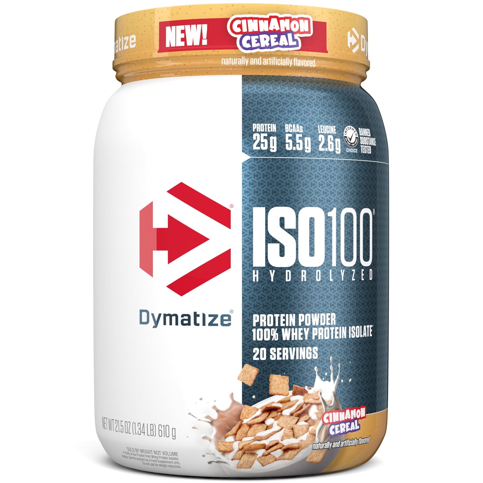 Dymatize whey protein cinnamon flavour