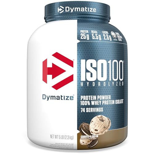 Dymatize whey protein cookies and cream