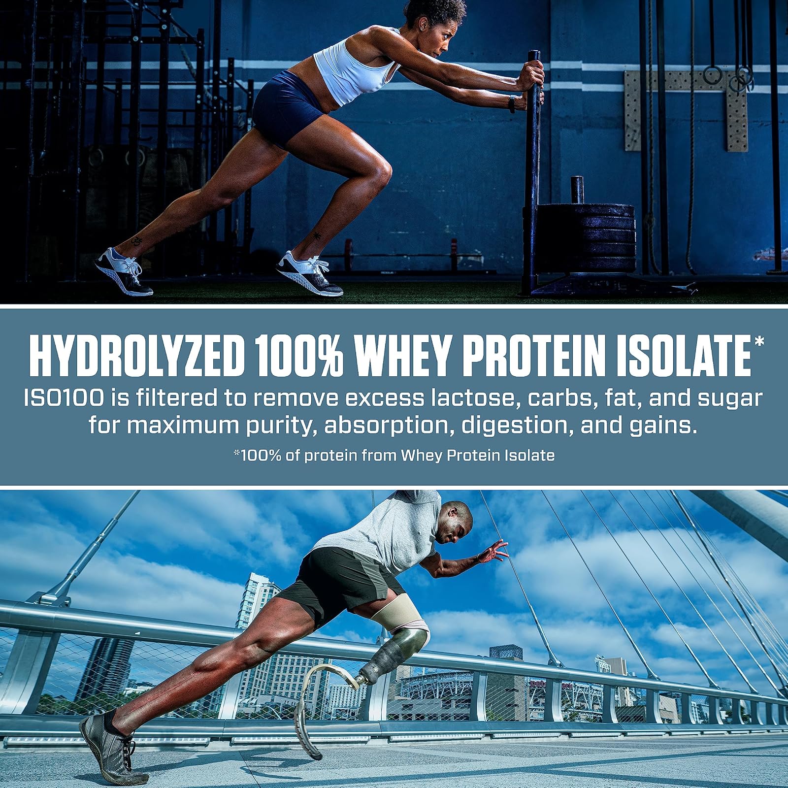 Dymatize whey protein for post-workout