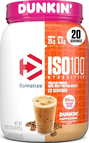 Dymatize whey protein isolate cappuccino