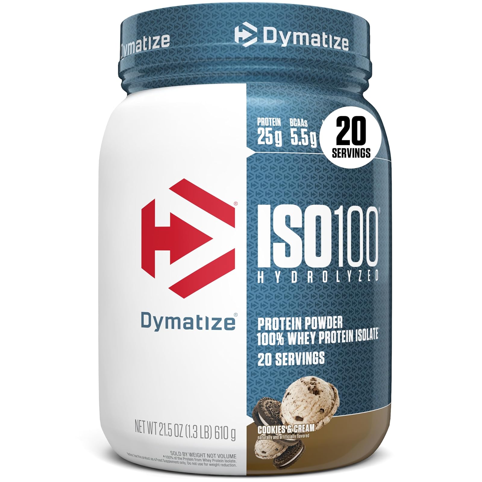 Dymatize whey protein isolate cookies and cream