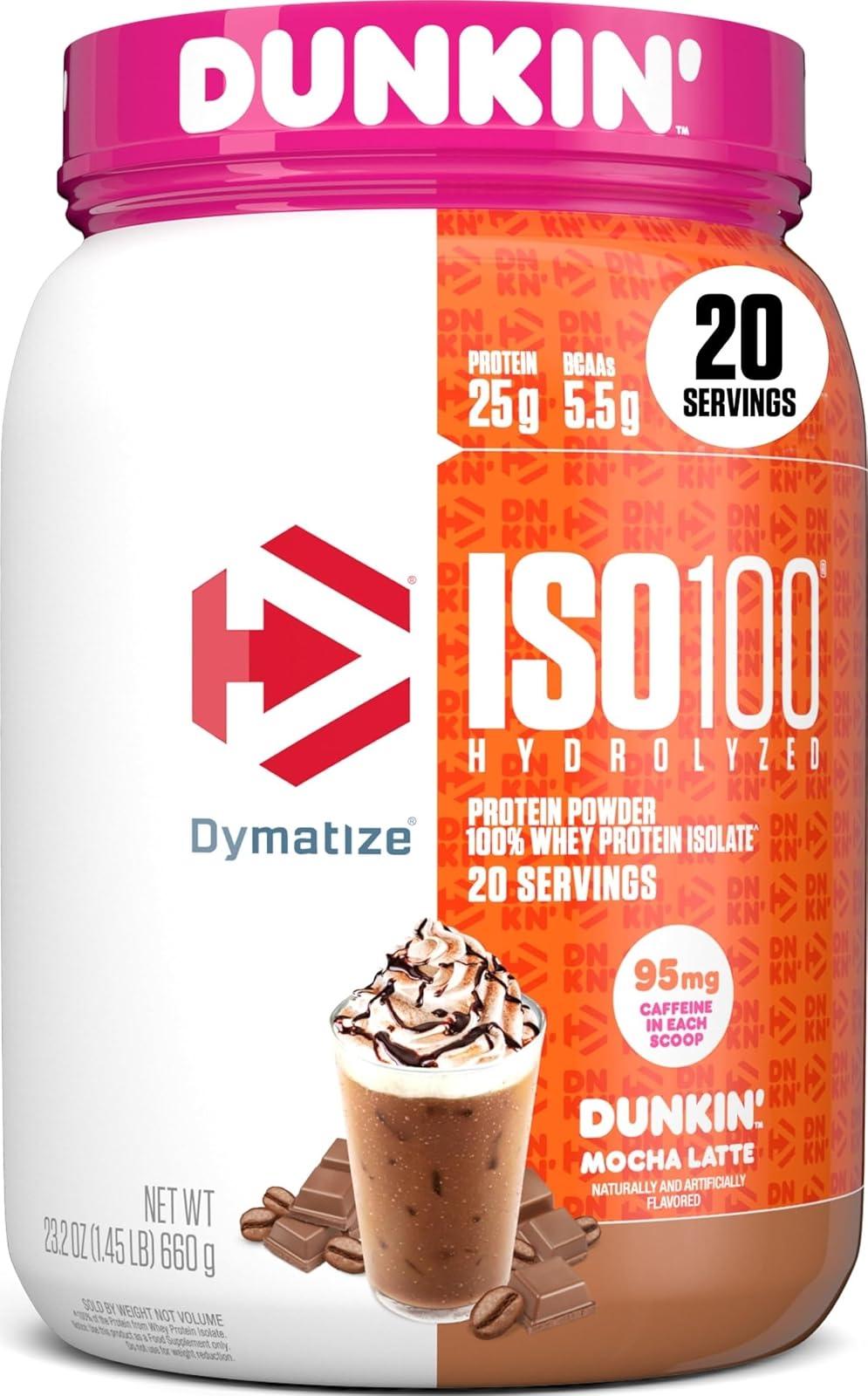 Dymatize whey protein mocha latte