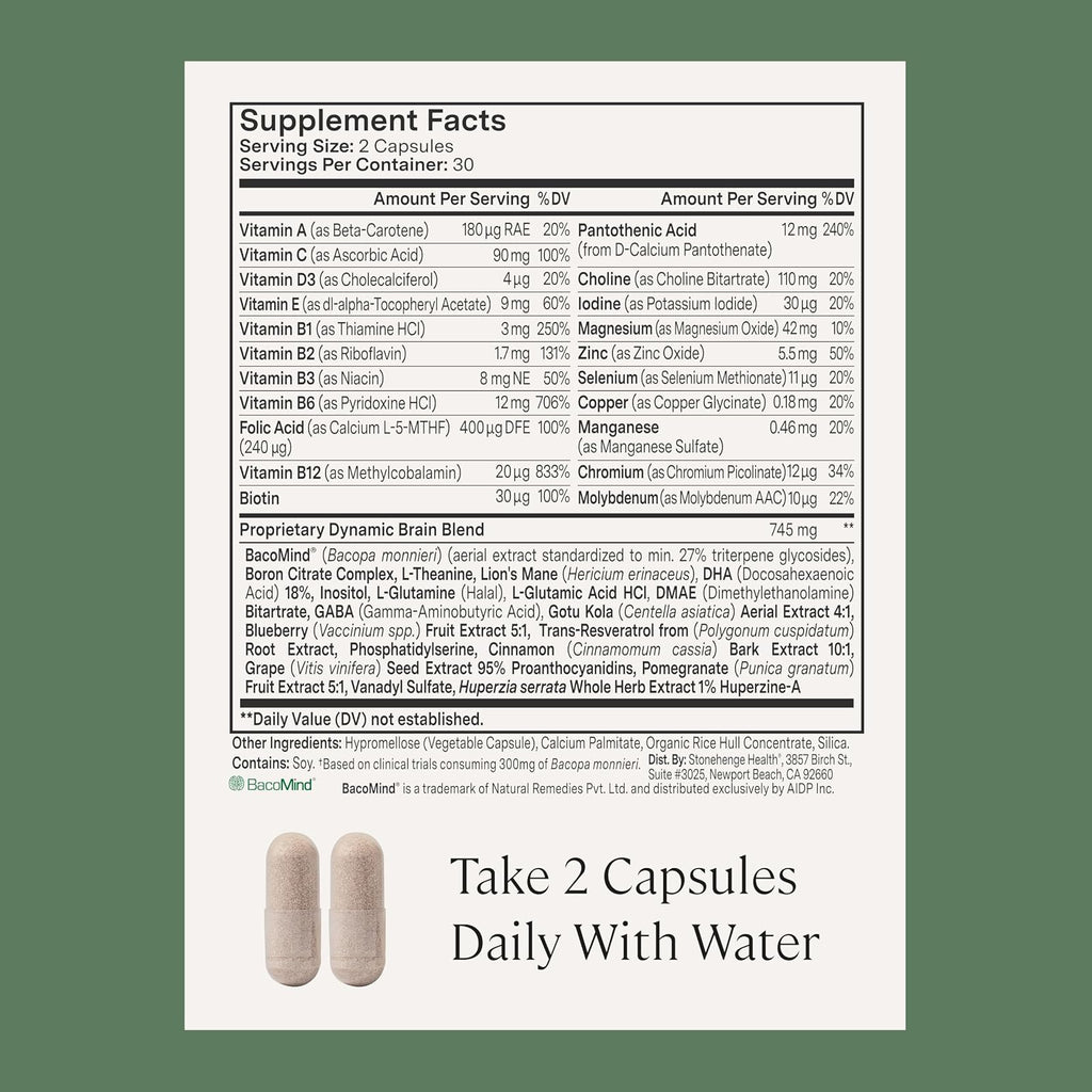 Dynamic Brain kids multivitamin option