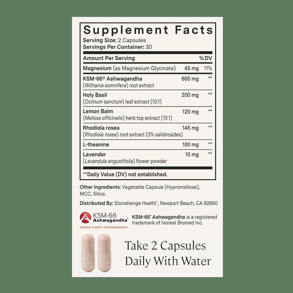 Dynamic Calm Ashwagandha for better sleep quality