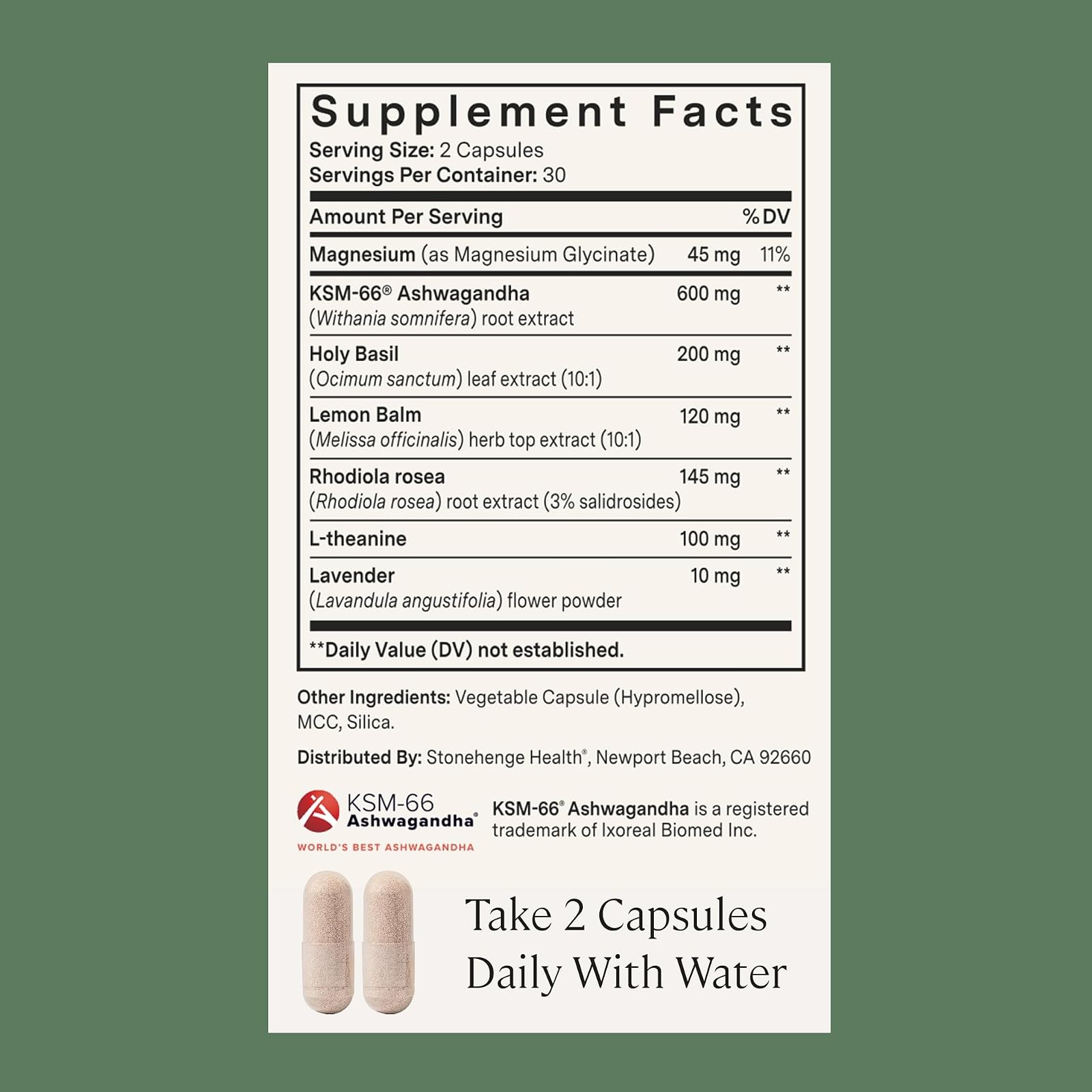 Dynamic Calm Ashwagandha for better sleep quality