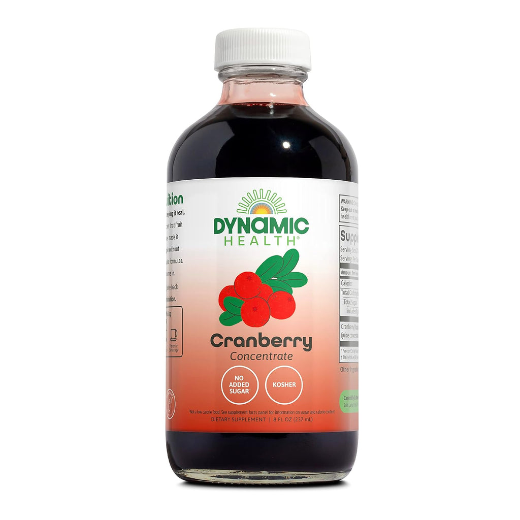 DYNAMIC HEALTH cranberry juice concentrate benefits
