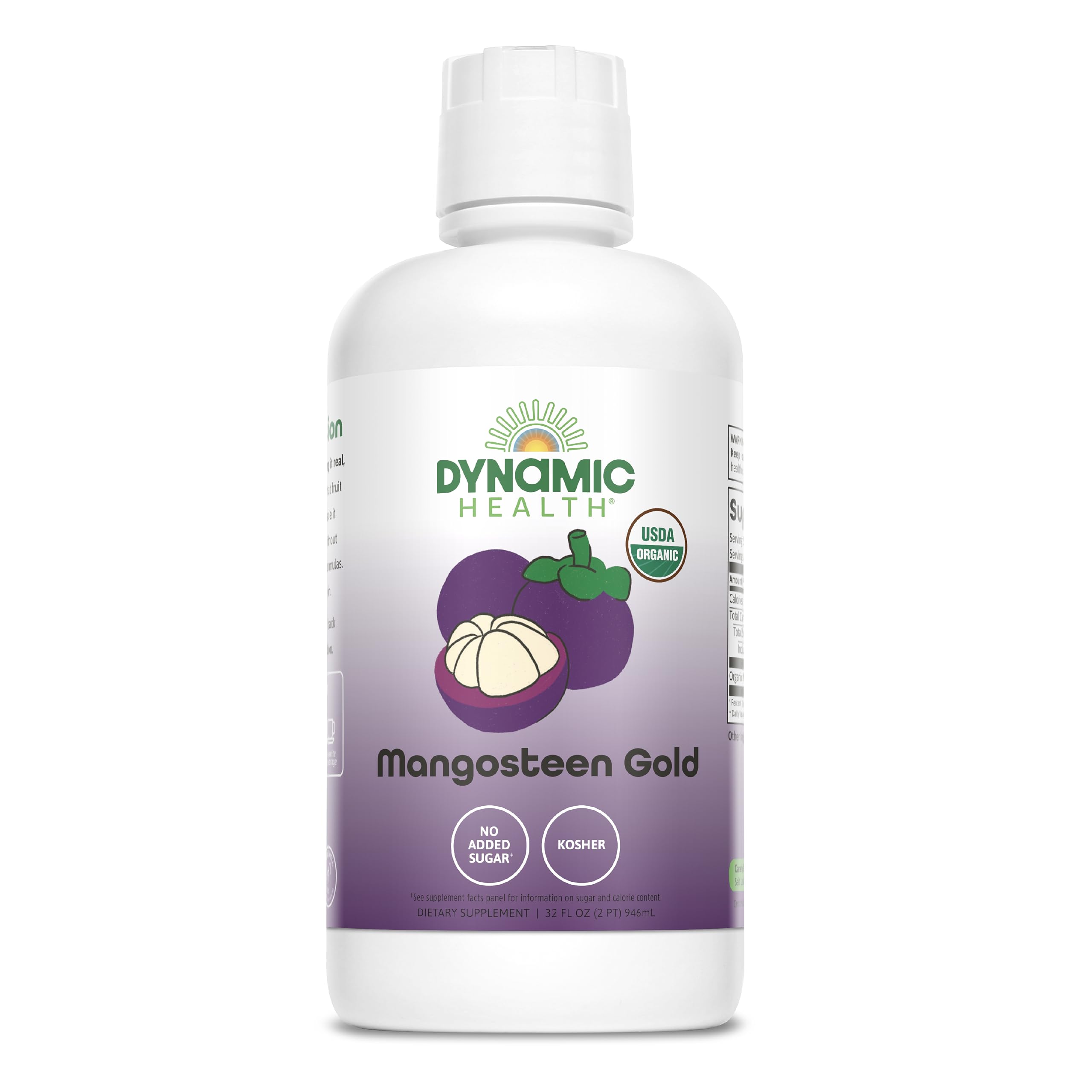 Dynamic Health Mangosteen juice benefits