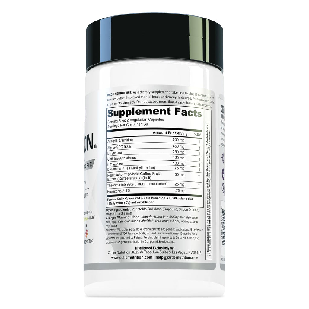 Dynamine capsules for sustained attention