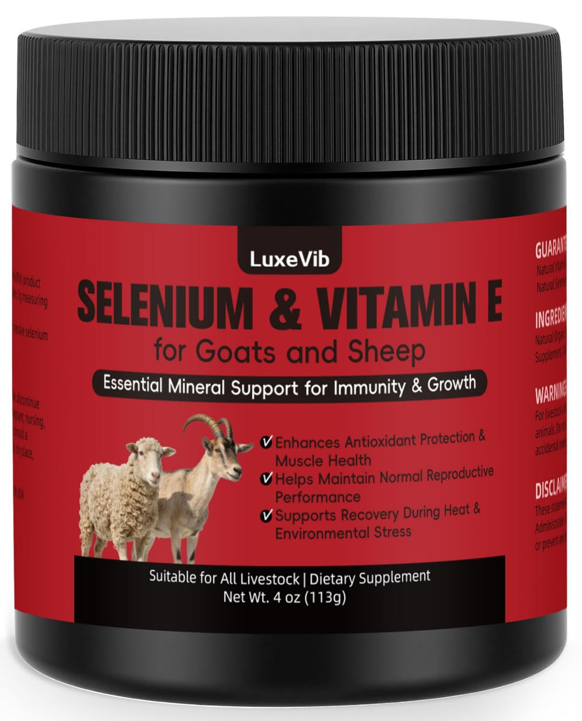E and S Selenium Powder for livestock