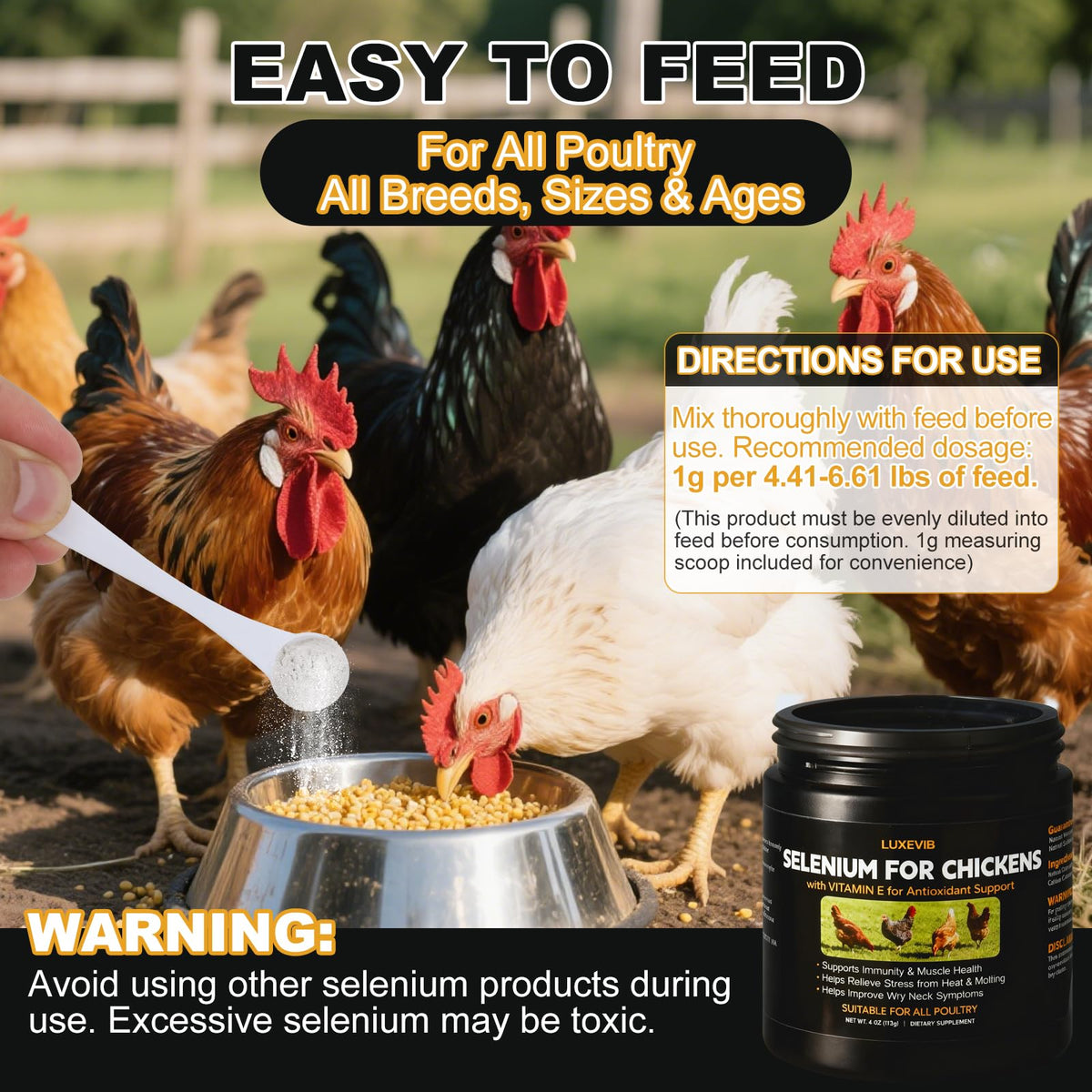 E+S formula for optimal bird health