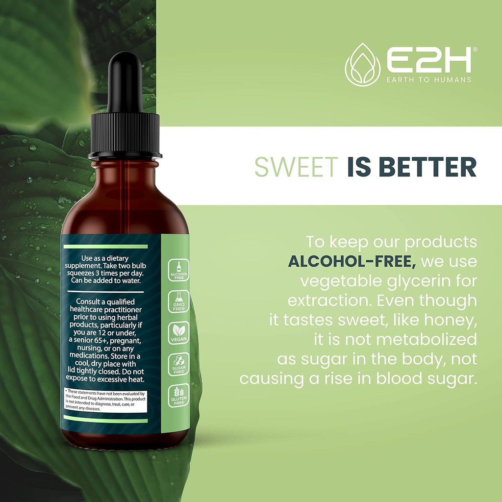 E2H ashwagandha drops for mood support