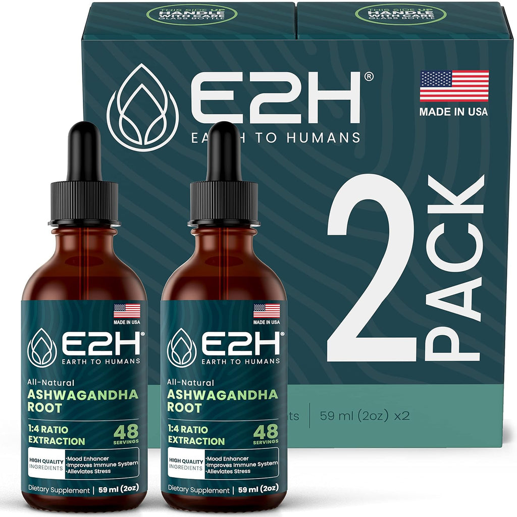 E2H ashwagandha liquid drops benefits