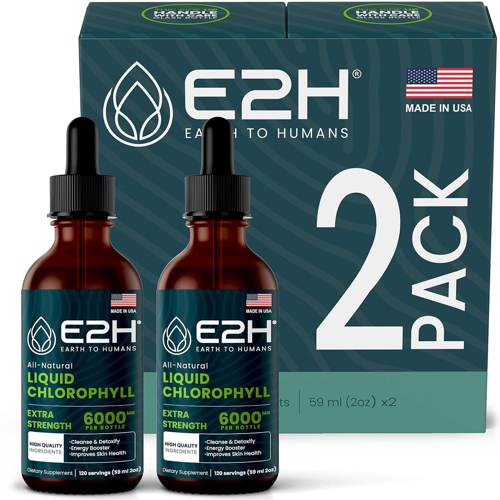 E2H chlorophyll liquid drops benefits