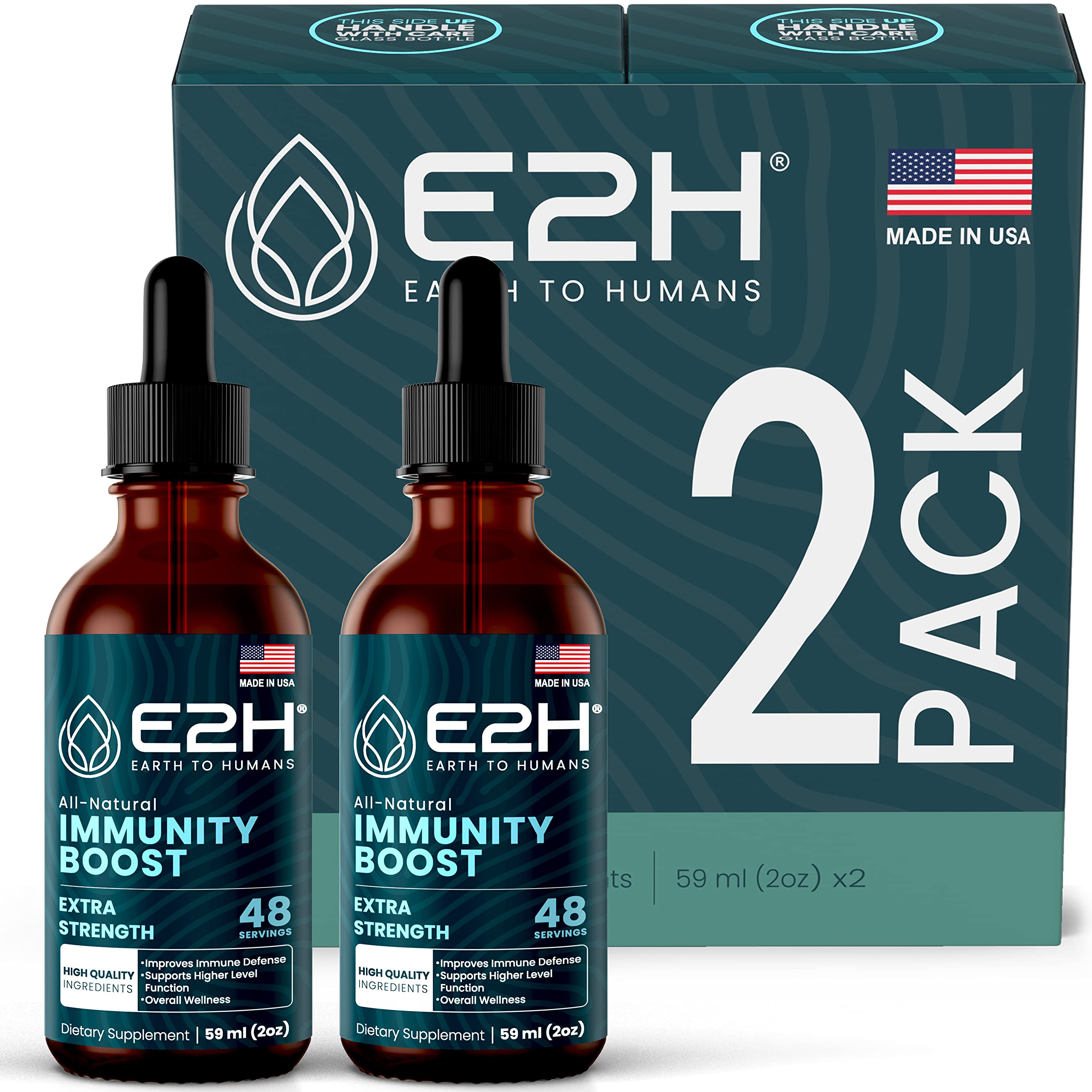 E2H immune booster drops