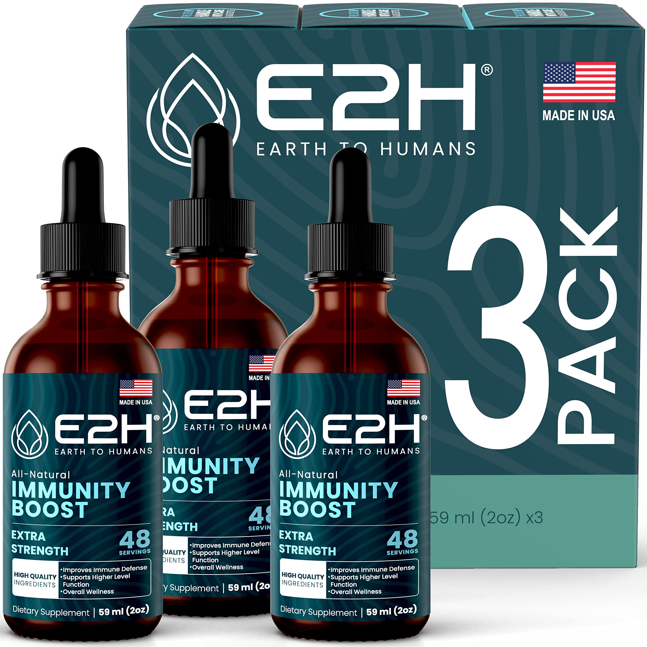 E2H immune booster drops