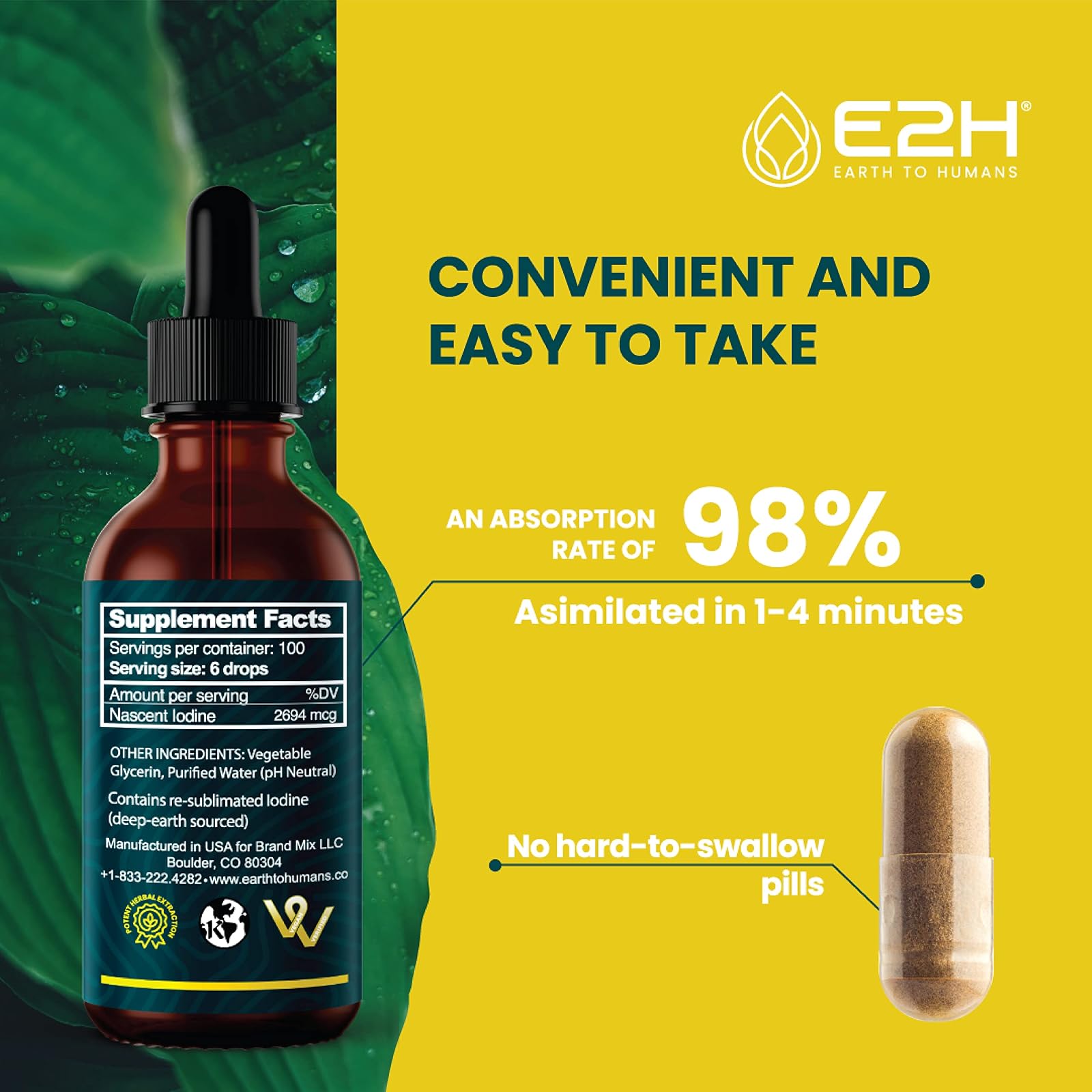 E2H iodine for energy boost