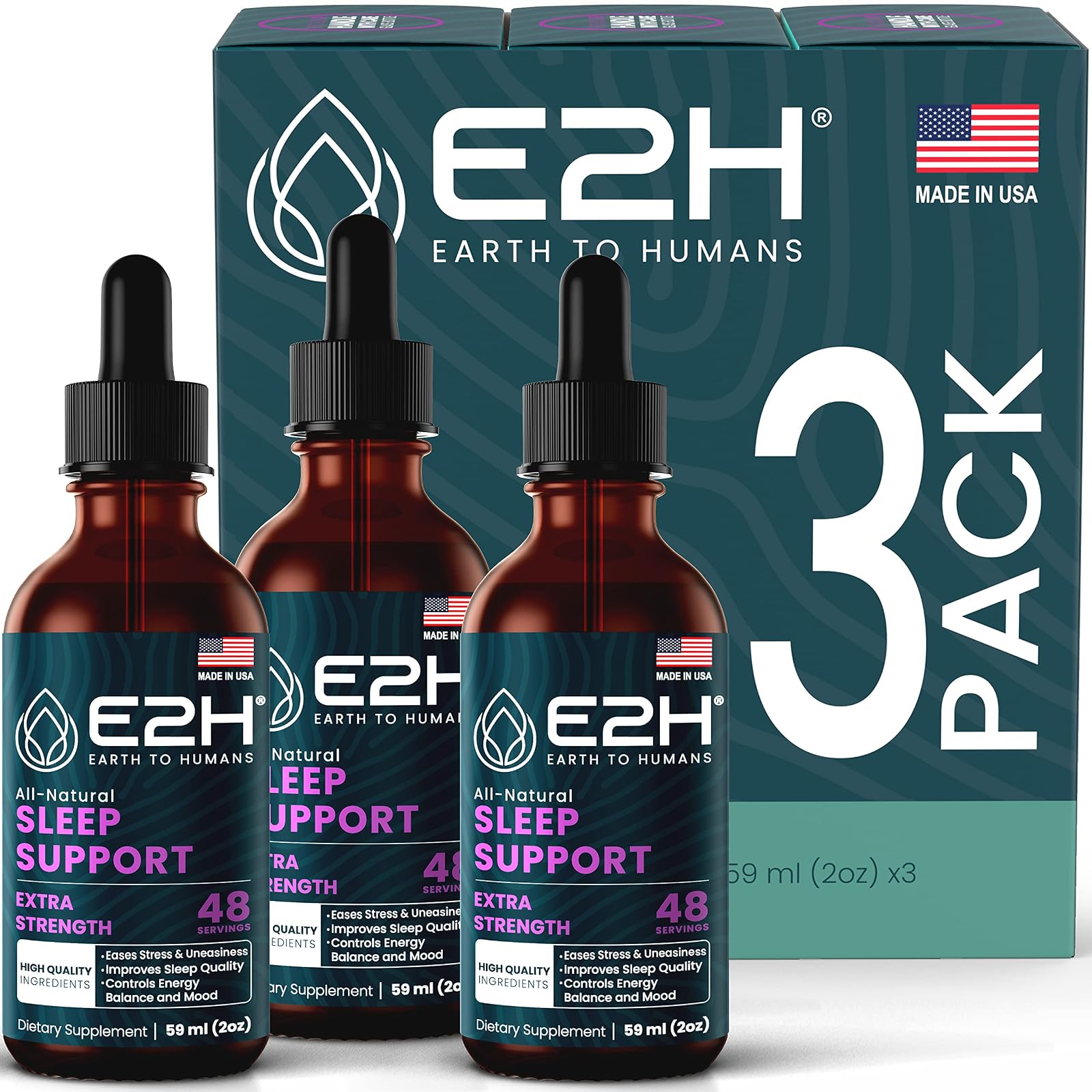 E2H melatonin for restful sleep