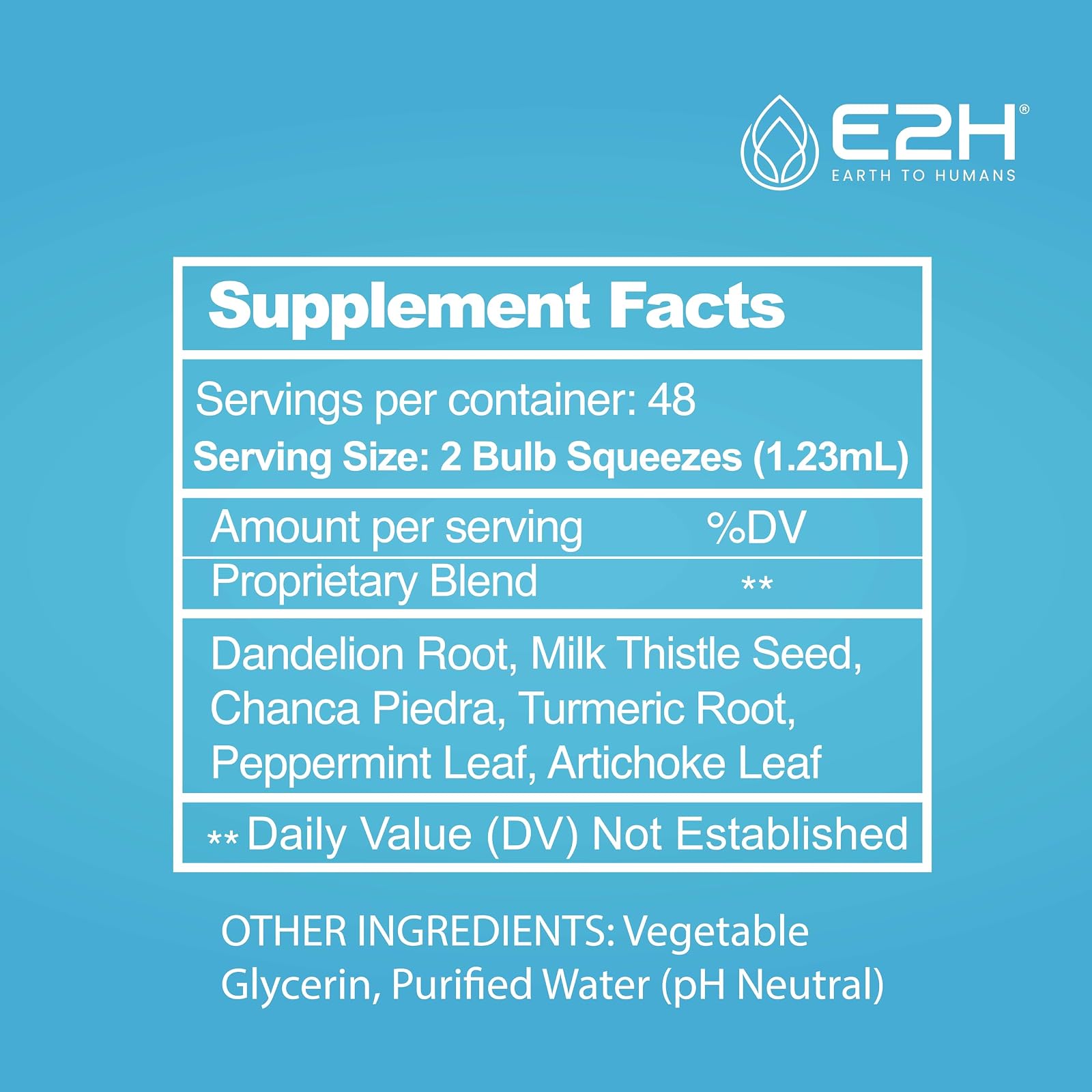 E2H milk thistle antioxidant benefits