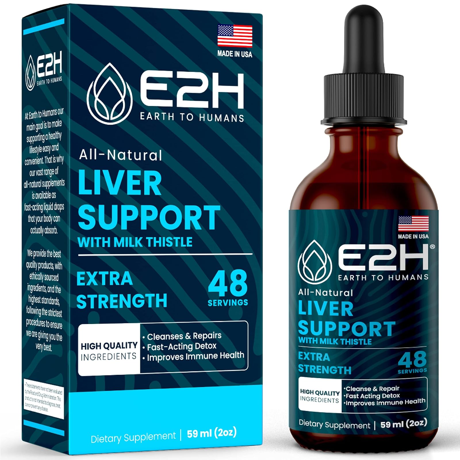 E2H milk thistle liver support