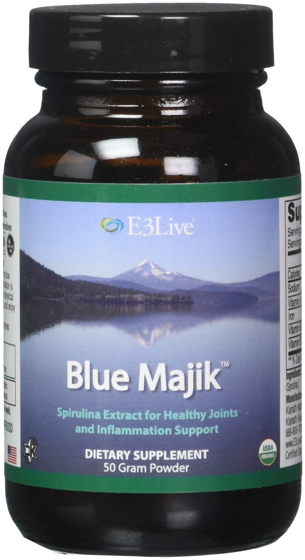 E3Live Blue Majik powder benefits