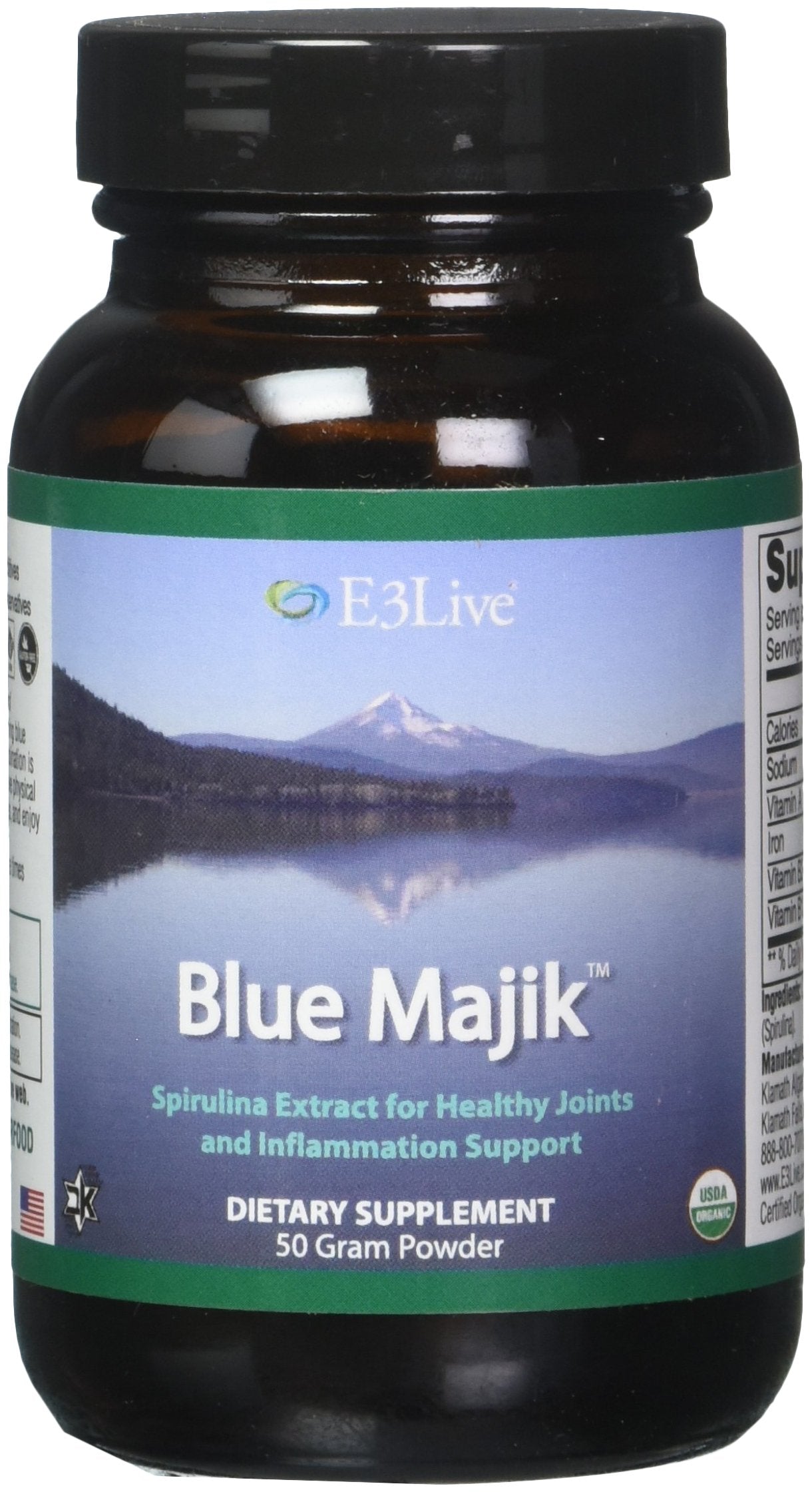E3Live Blue Majik powder benefits