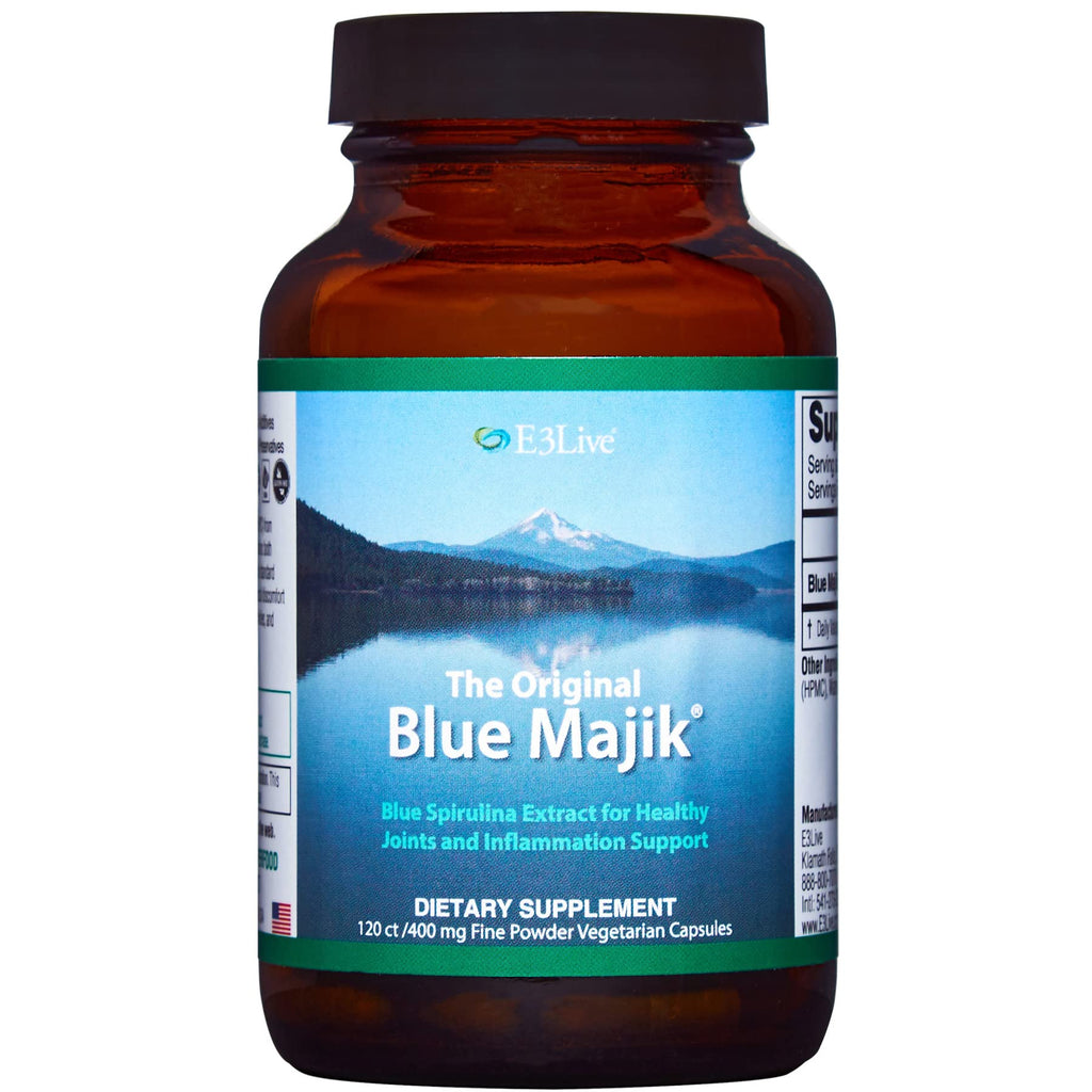 E3LIVE spirulina tablets for energy