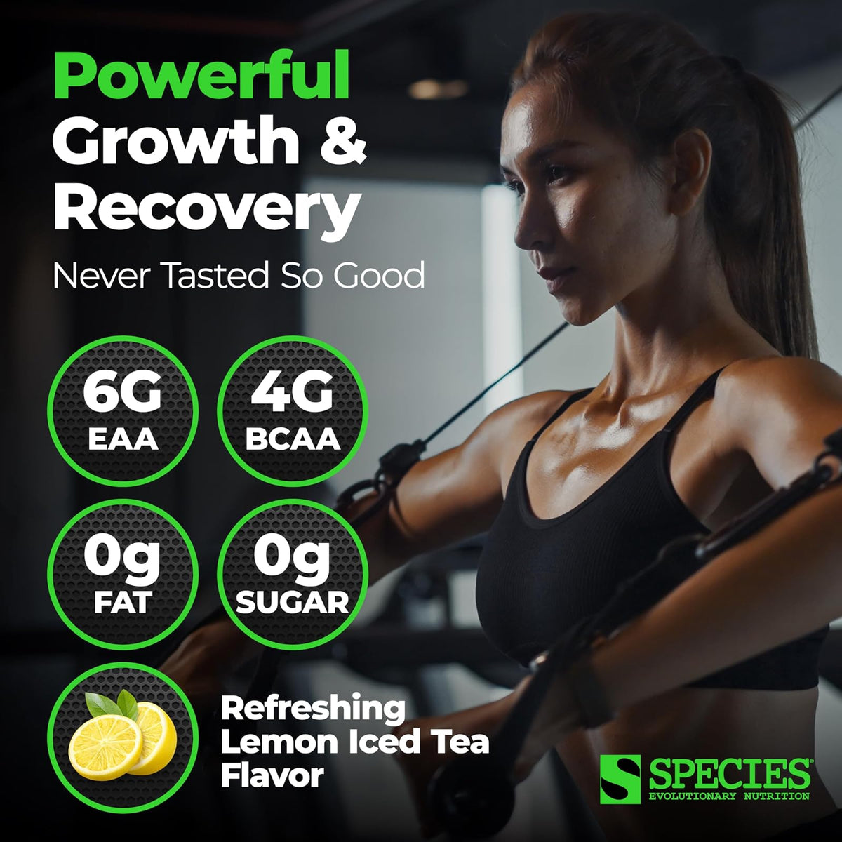 EAA and BCAA blend for muscle growth