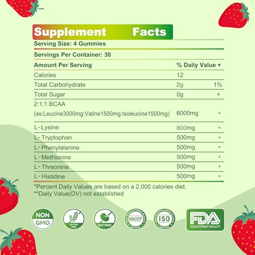 EAA gummies for muscle recovery
