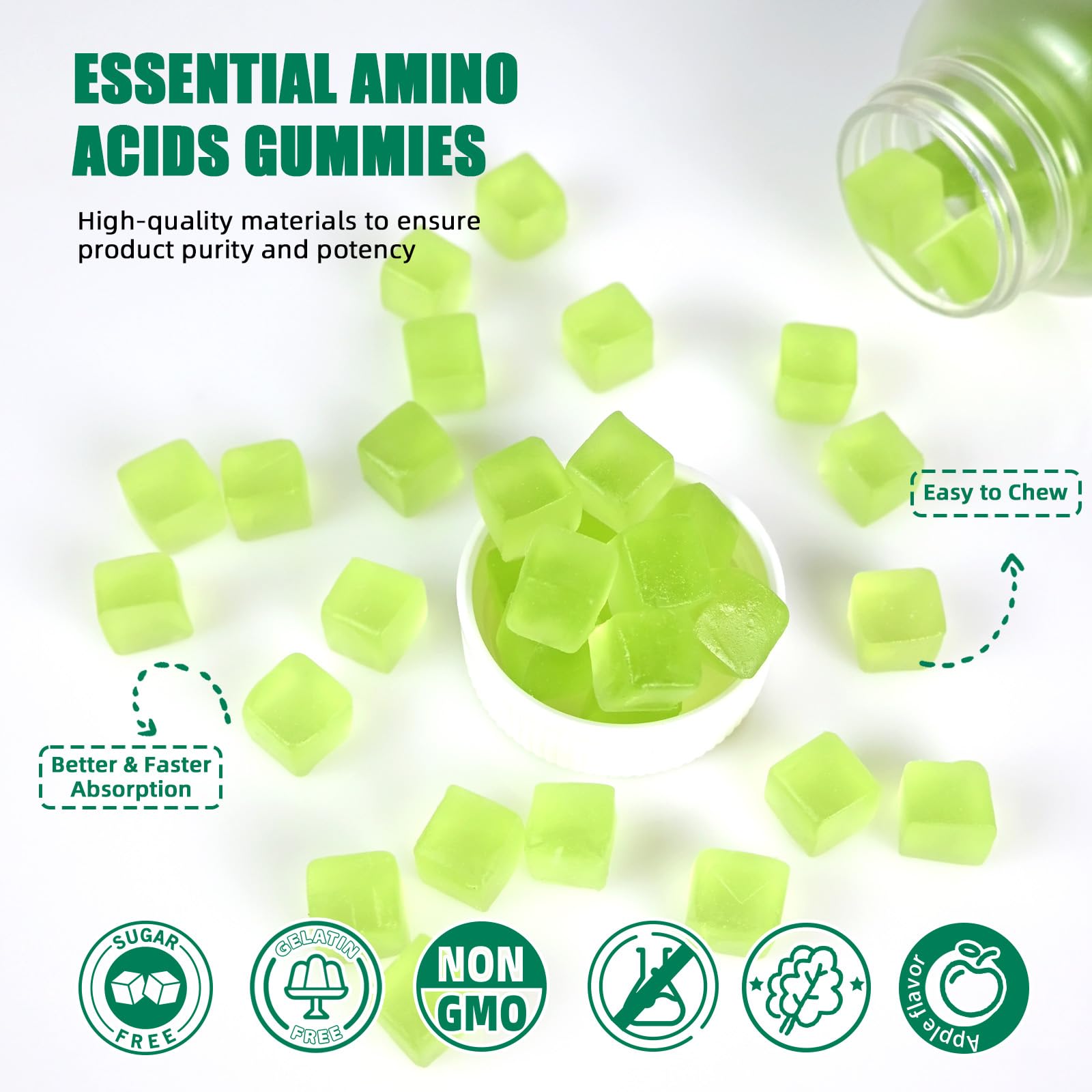 EAA Gummies for workout performance