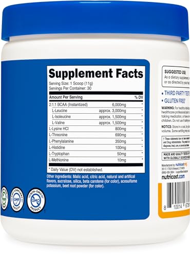 EAA powder for enhanced athletic performance