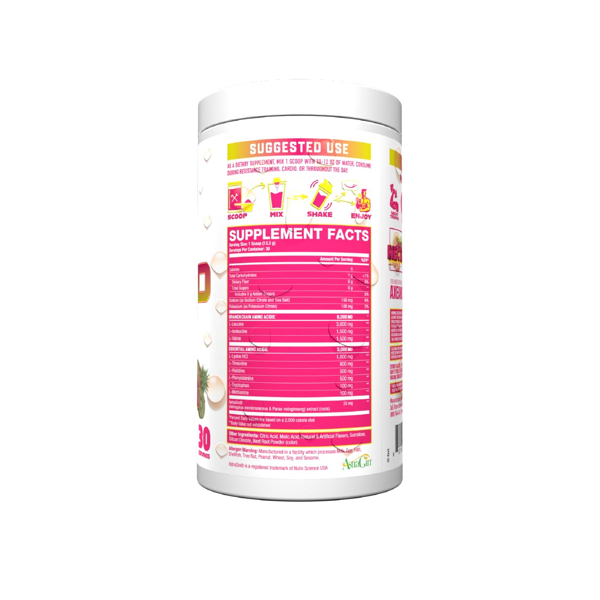 EAA powder for muscle endurance